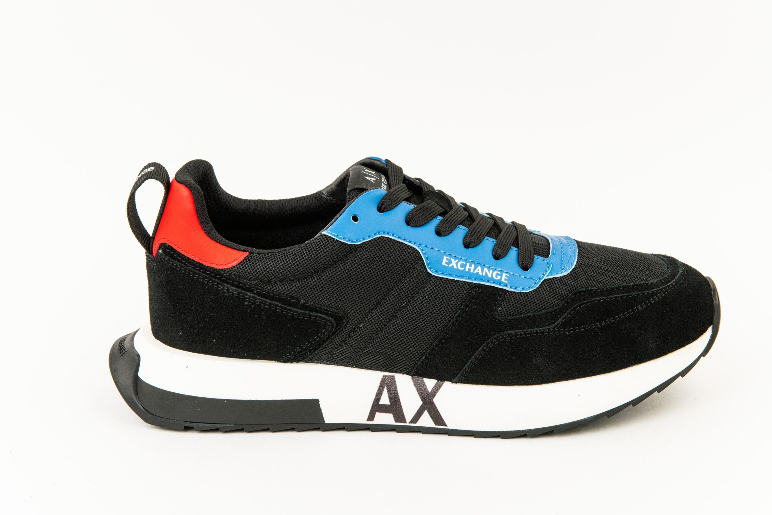 AX - Armani Exchange Man's Sneakers Red/Blue Detailed - Size.ge