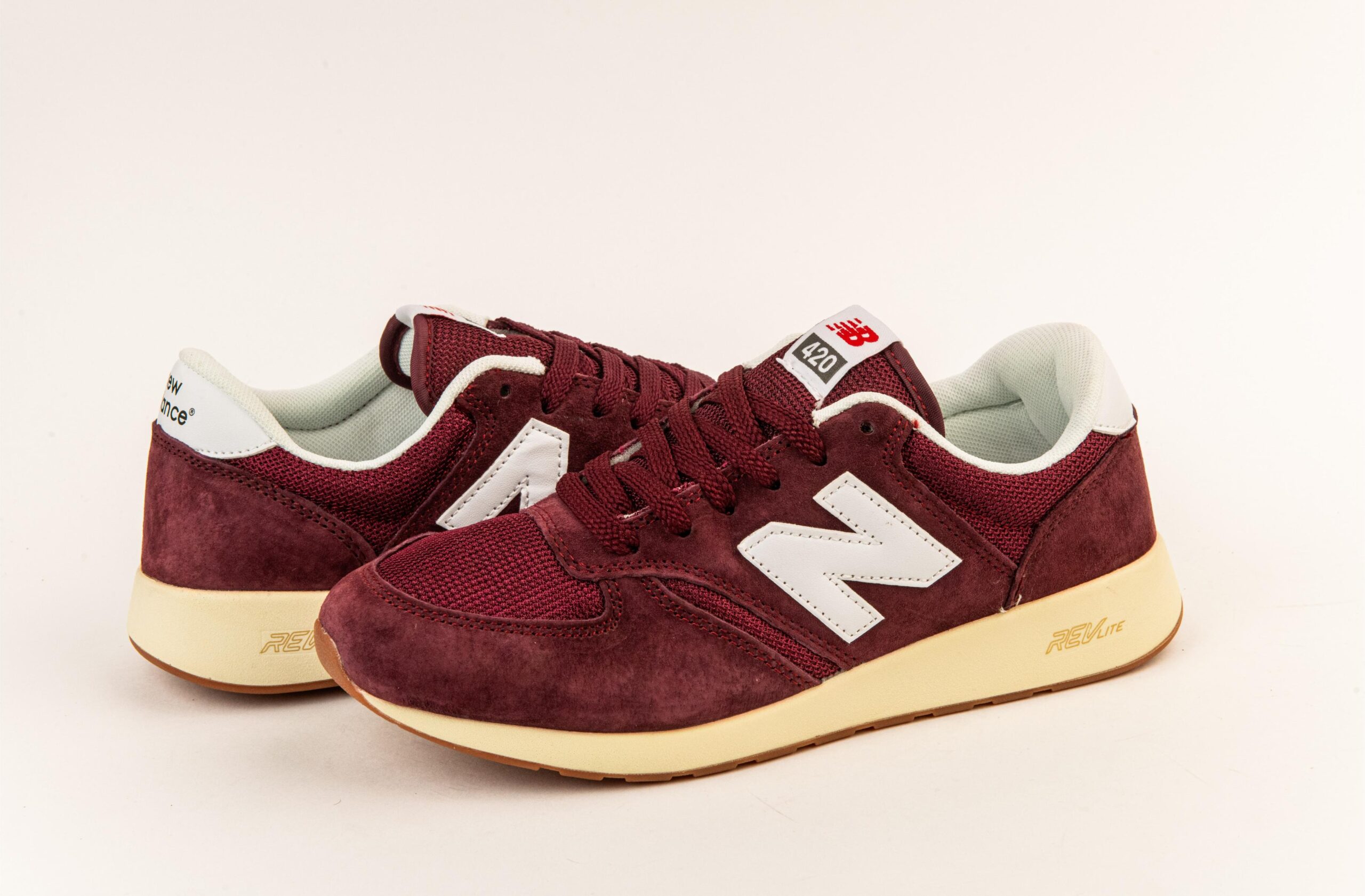 Dark Red Color New Balance Sneakers for Woman - Size.ge