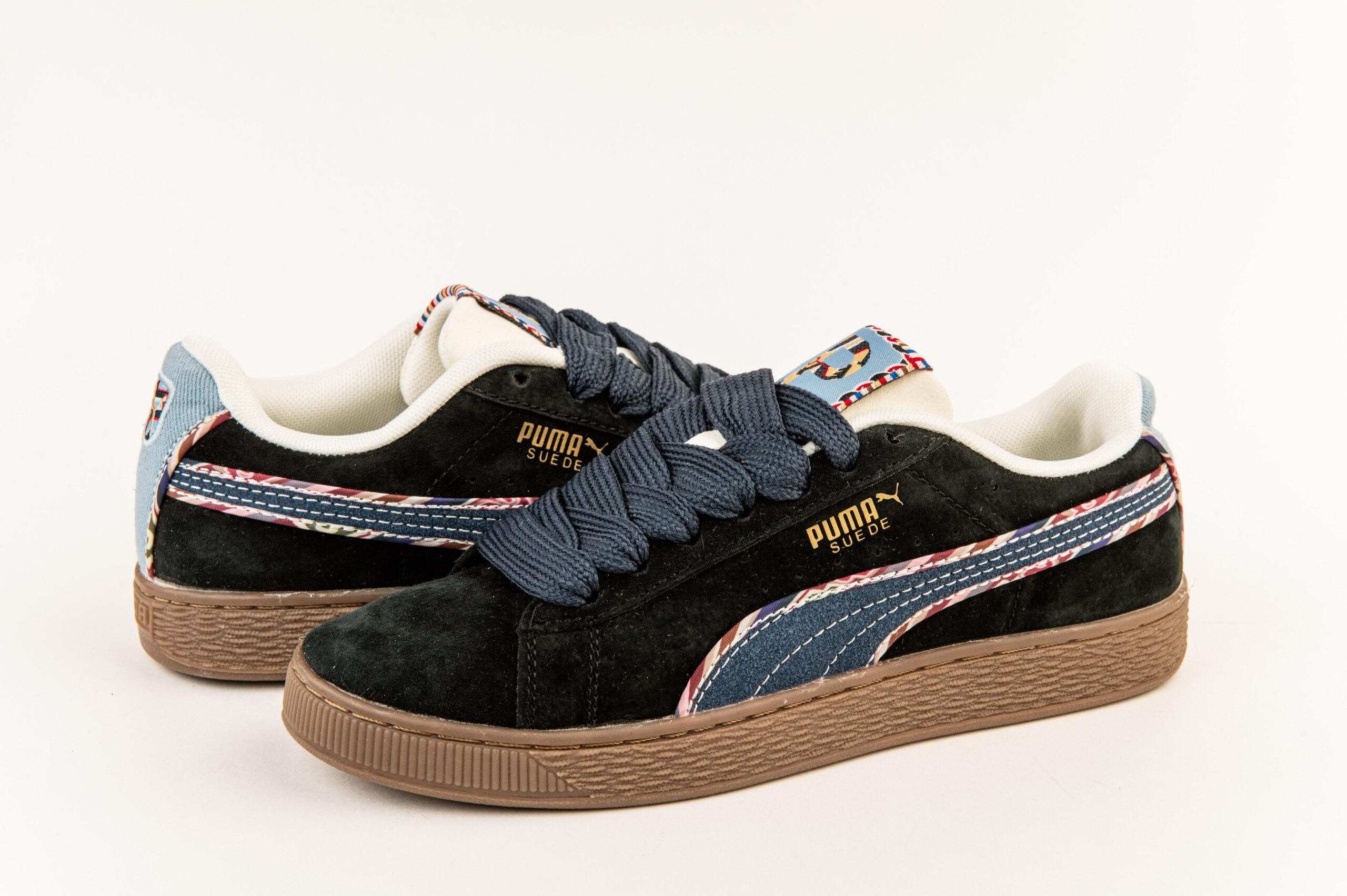 Black/Dark Blue Color Puma Sneakers - Size.ge