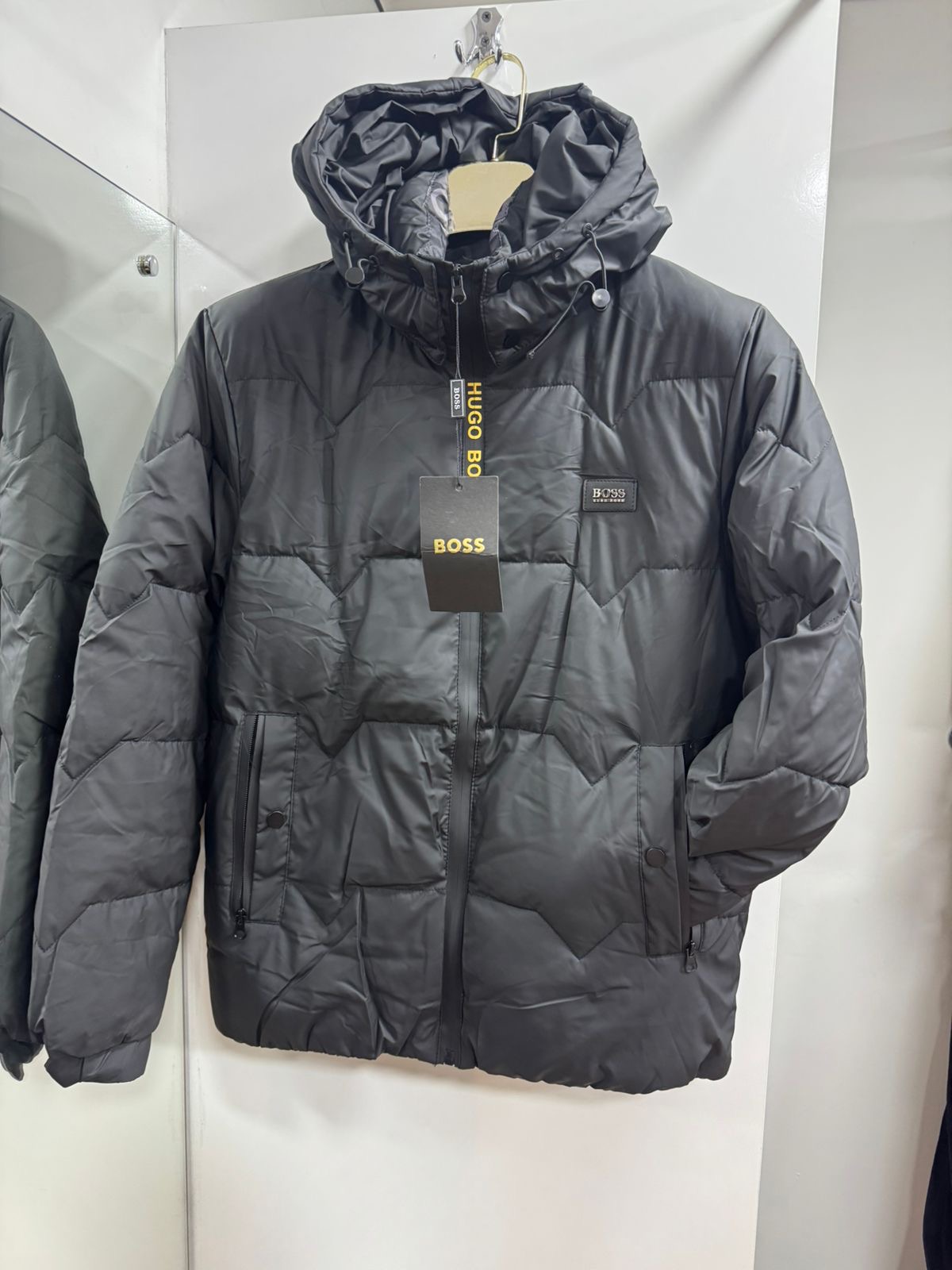 Down Jacket Color Black - Size.ge